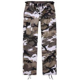 Cargohose Brandit "Brandit Damen Ladies BDU Ripstop Trouser", Damen, Gr. 26, Normalgrößen, grün (urban), 100% Baumwolle, normal, Hosen