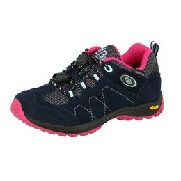 Br&uuml;tting Wanderschuh BR&Uuml;TTING "Outdoorschuh Bergen Low", Kinder, Gr. 29, blau, Veloursleder, Schuhe Wanderschuh