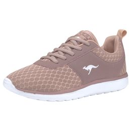 Sneaker Kangaroos "Bumpy", Gr. 36, rosa (altrosa), Textil, Schuhe Damenschuh Sneaker low