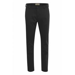 Stoffhose Blend "Stoffhose BHHelmer", Herren, Gr. 30, Länge 34, schwarz, Obermaterial: 75% Polyester PES. 22% Viskose LENZING ECOVERO CV LenzEcov. 3% Elasthan EL., casual, regular fit normal, Hosen