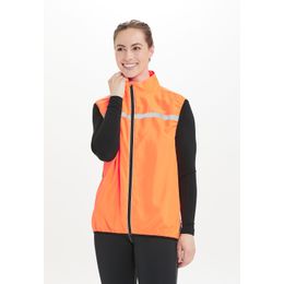 Funktionsweste Endurance "Sindry", Herren, Gr. 4XL, orange (orange, schwarz), 100% Polyester, sportlich, normal, Westen, mit top Sichtbarkeit im Dunkeln