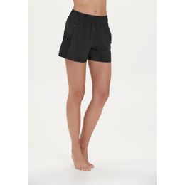 Shorts Endurance "MEDEAR W", Damen, Gr. 38, EURO-Größen, schwarz, 87% Polyester, 13% Elasthan, unifarben, sportlich, Hosen, aus hochwertigem 4-Wege-Funktionsstretch