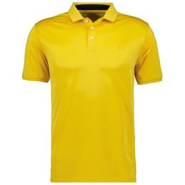 Poloshirt Ragman, Herren, Gr. L, grün (limone, 502), Baumwollmischung, casual, regular fit, ohne Ausschnitt, Kurzarm, Shirts