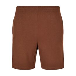 Stoffhose Urban Classics "Urban Classics Herren New Shorts", Herren, Gr. L, US-Größen, braun (bark), 100% Baumwolle, unifarben, normal, Hosen