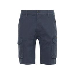 Cargoshorts INDICODE "Cargoshorts IDRonjo", Herren, Gr. L, N-Gr, blau (navy), Obermaterial: 98% Baumwolle CO. 2% Elasthan EL., casual, regular fit kurz, Hosen