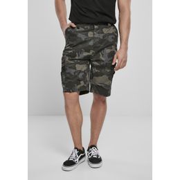 Stoffhose Brandit "Brandit Herren Ty Shorts", Herren, Gr. 4XL, US-Größen, grün (schwarzcamouflage), 100% Baumwolle, unifarben, normal, Hosen