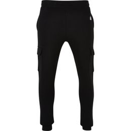 Stoffhose Just Rhyse "Just Rhyse Herren Huaraz Sweat Pants", Herren, Gr. S, US-Größen, schwarz, 70% Baumwolle, 30% Polyester, unifarben, skinny fit, Hosen