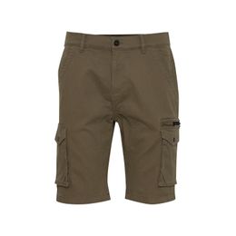 Cargoshorts INDICODE "Cargoshorts IDRonjo", Herren, Gr. XL, N-Gr, grün (army), Obermaterial: 98% Baumwolle CO. 2% Elasthan EL., casual, regular fit kurz, Hosen