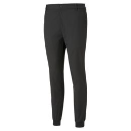 Golfhose Puma "Dealer Golf-Jogginghose Herren", Herren, Gr. 30/32, Länge 32, schwarz, Obermaterial: 100% Polyester; Rippe: 100% Polyester; Tasche u2013 Oben: 100% Polyester, unifarben, Hosen