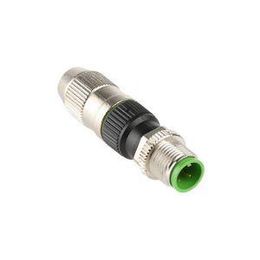 Murr Murrelektronik Circular Connector, 4 Contacts, Cable Mount, M12 Connector, Plug, Male, IP65, IP67, 7000 Series - 7000-12481-0000000