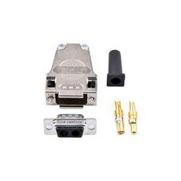 FCT - a Molex company FCT from Molex FMK 2 Way Cable Mount D-sub Connector Male/Female - FMK1G-2W2PCA-5934 / 1731140082