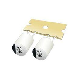 Panasonic Panasonic 220uF Hybrid Aluminium Electrolytic Capacitor 25V dc, Radial, Through Hole - EEHAZT1E221B - EEHAZT1E221B
