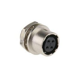 Hirose Hirose Circular Connector, 4 Contacts, Panel Mount, Miniature Connector, Socket, Female, HR10 Series - HR10A-7R-4S(73)