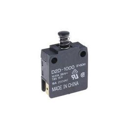 Omron Electronic Components Door Micro Switch, Plunger, SPDT 16 A @ 250 V ac IP40, -25 +85&deg;C - D2D-1000