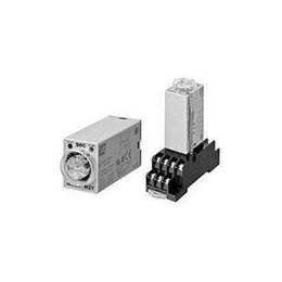 Omron Electronic Components Omron H3Y-2 Series DIN Rail Mount Timer Relay, 24V dc, 2-Contact, 0.04 s 3h, 1-Function, DPDT - H3Y-2 DC24 10S