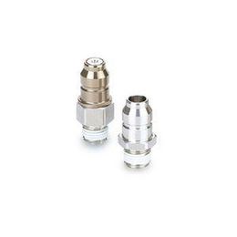 SMC SMC Pneumatic Quick Connect Coupling, R 1/8 Male - KKA3P-01M-1