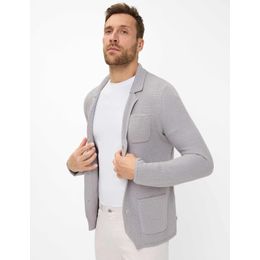 Brax Herren Blazer Style JASPER light grey, grau, Gr. XL