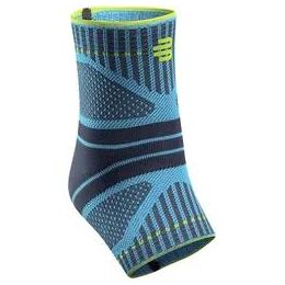 Sprunggelenkbandage Bauerfeind "Ankle Support DYNAMIC", Herren, Gr. S, blau, Obermaterial: 57% Baumwolle, 41% Polyester, 2% Elasthan, Bandagen