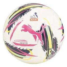 Fußball Puma "Liga Portugal Hybrid Fußball Erwachsene" Gr. 5, bunt (weiß multicolor), Bälle, 5