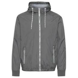 Kurzjacke INDICODE "Übergangsjacke IDRikko", Herren, Gr. L, grau (pewter), Obermaterial: 100% Polyamid PA., casual, regular fit normal, Jacken