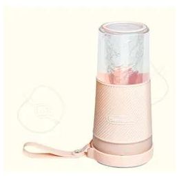 GROSSAG Akku-Smoothie-Maker "to-go Rosa - MX 10.02 1378", rosa (rosa, transparent), B:9,5cm H:18cm T:8,5cm, Zerkleinerer