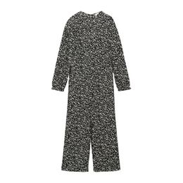 Mango Kids Overall 'NIDO' M&auml;dchen Gr&ouml;&szlig;e 152 schwarz / wei&szlig;