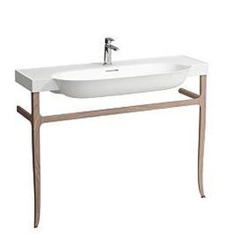Laufen The new classic Waschtischgestell H4060730856291 Nussbaum, 118x83x32cm, bodensehend