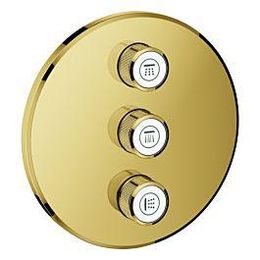 Grohe Grohtherm Smartcontrol Fertigmontageset 29122GL0 cool sunrise, rund, UP-Ventil 3-fach