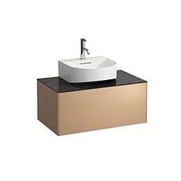 Laufen Sonar Schubladenelement H4054410341411 77,5x34x45,5cm, 1 Schublade, Kupfer/Nero Marquina
