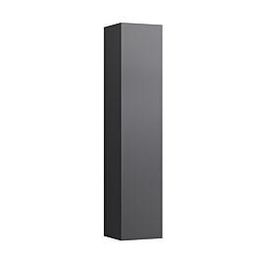 Laufen Kartell Seitenelement H4082870336421 165x35x33,5cm, Scharnier links, schiefergrau