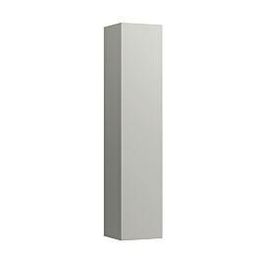 Laufen Kartell Seitenelement H4082880336411 165x35x33,5cm, Scharnier rechts, kieselgrau