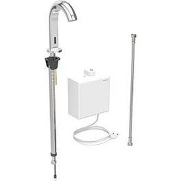 Geberit Piave Waschtischarmatur 116161211 ohne Mischer, Standmontage, Netzbetrieb, Aufputz