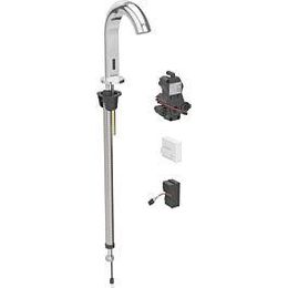 Geberit Piave Waschtischarmatur 116181211 ohne Mischer, Standmontage, Netzbetrieb, Unterputz