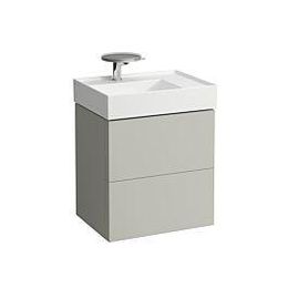 Laufen Kartell Waschtisch-Unterschrank H4075580336411 58x60x45cm, 2 Schubladen, kieselgrau