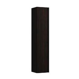 Laufen BASE für INO Hochschrank H4030331102631 35x16,5cm, 1 Tür, Scharnier links, Griff Aluminium schwarz, Ulme dunkel