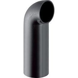 Geberit Pe Bogen 366876161 DN 90, 90Grad, mit langem Schenkel, kleiner Radius, PE-HD