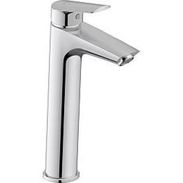 Duravit No. 1 Waschtischarmatur N11030002010 ohne Zugstangen-Ablaufgarnitur, Ausladung 129mm, chrom