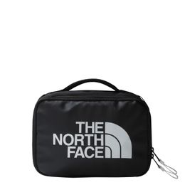 Kulturbeutel The North Face "BASE CAMP VOYAGER TOILETRY KIT", Gr. B/H/T: 23,5cm x 16,5cm x 8,3cm, schwarz (tnf schwarz, tnf weiß), Web, Polyester, unifarben, Taschen