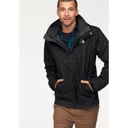 3-in-1-Funktionsjacke The North Face "EVOLVE II TRICLIMATE", Herren, Gr. XXL (60), schwarz, Web, Obermaterial: 100% Polyester. Futter: 100% Polyester, unifarben, sportlich, hüftlang, Langarm, Jacken, Winterjacke Wasserdicht & Windabweisend & Atmungsaktiv, Topseller