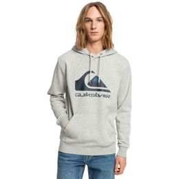 Quiksilver Hoodie &raquo;Big Logo&laquo; Athletic Heather S S Stoff: Baumwoll-Polyester-Mischgewebe [280...