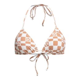 Roxy Triangel-Bikini-Top »Check It« Cork Flower Box XL - Cup B Cup B XL Material: Strukturiertes, weiches,...