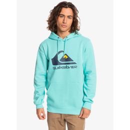 Quiksilver Hoodie »Big Logo« Pool Blue L L Stoff: Baumwoll-Polyester-Mischgewebe [280...