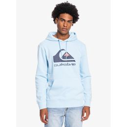 Quiksilver Hoodie »Big Logo« Airy Blue XXL XXL Stoff: Baumwoll-Polyester-Mischgewebe [280...