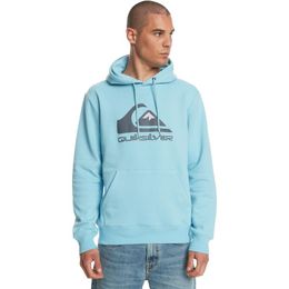 Quiksilver Hoodie »Big Logo« Sky Blue S S Stoff: Baumwoll-Polyester-Mischgewebe [280...