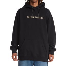 DC Shoes Kapuzensweatshirt »Sour Solution x DC« schwarz XXL XXL Stoff: Mittelschwerer French Terry mit...