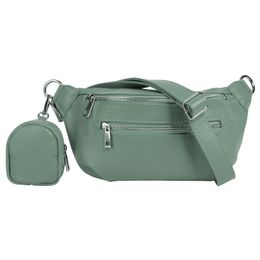 Samantha Look Gürteltasche echt Leder, Made in Italy mint