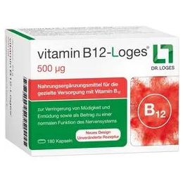 Dr. Loges + Co. GmbH Vitamin B12-loges 500 μg Kapseln 180 St