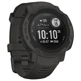 Smartwatch Garmin "INSTINCT 2", grau (schiefergrau), Smartwatches