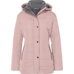 Damen Steppjacke mit Kontrast-Details rosenquarz, Gr&ouml;&szlig;e 46