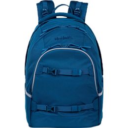 Schulrucksack McNeill "Milo navy", Kinder, Gr. B/H/T: 30cm x 43cm x 23cm, blau, Polyester, Rucksäcke